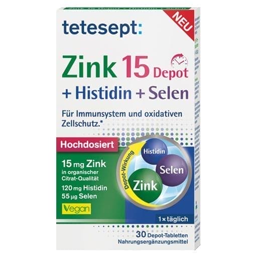 zinc 15 depot+histidine+selenium film tablets UK – ELIVERA UK