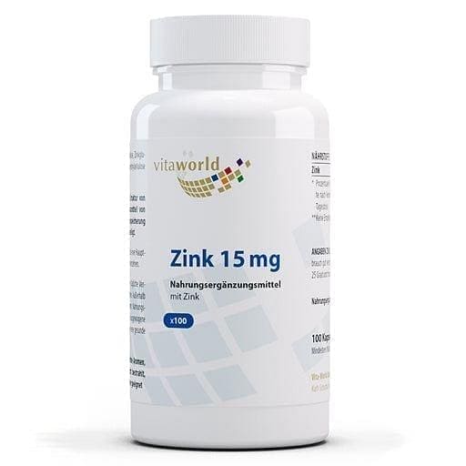 ZINC 15 mg zinc gluconate capsules – ELIVERA UK
