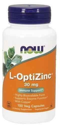 Zinc 30mg L-OptiZinc with copper x 100 capsules UK – ELIVERA UK